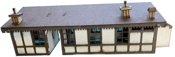 Loch Tay Station - model railway wooden model kit – popupdesigns.co.uk
