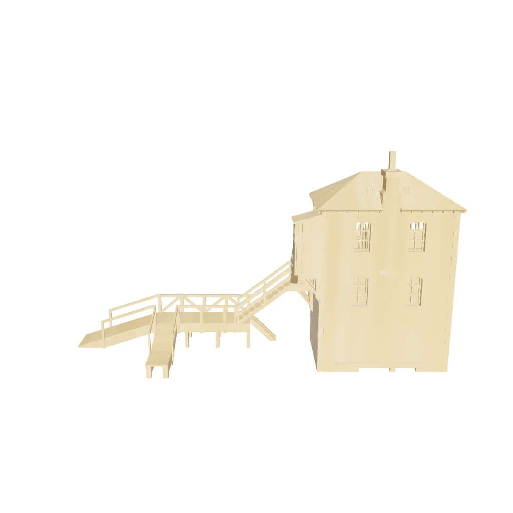 Killin Junction Signal Box - Wooden Pop Up Model Railway Kit ...